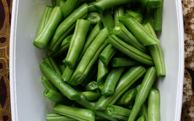 Sambal goreng boontjes (met garnalen) – Kokkie Slomo – Indische recepten