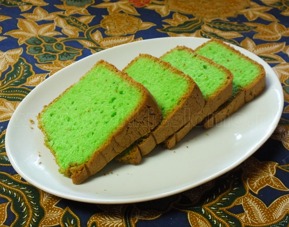 pandan cake – Kokkie Slomo – Indische recepten